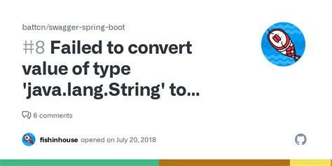 Failed To Convert Value Of Type Javalangstring To Required Type