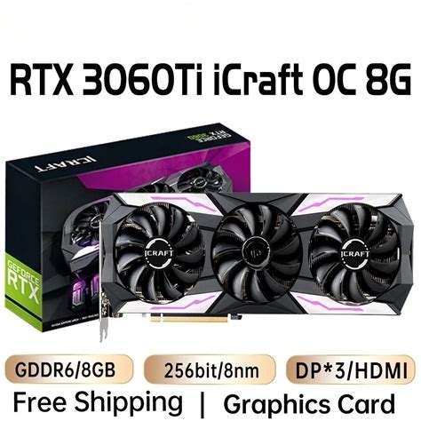 ゲーミングビデオカード デスクトップコンピューターコンポーネント Maxsun グラフィックカード Rtx 4070 4060ti 4060 3060 3060ti 3050 3070 Gpu