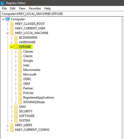 Dism Edit Registry On An Offline Image Tutorials