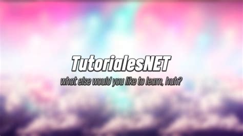 Tutorialesnet En 2020 Tutorialesnet Youtube