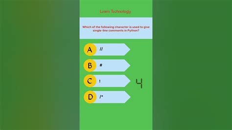 Python Mcq Pythontutorial Shorts Youtube