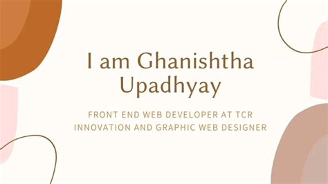 Ghanishtha Upadhyay On Linkedin Internship Webdevelopment Certificate Tcrinnovation 47