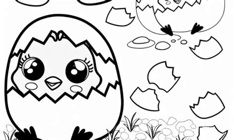 Coloriage Dun Poussin Mignon à Télécharger Ou à Imprimer Gratuitement