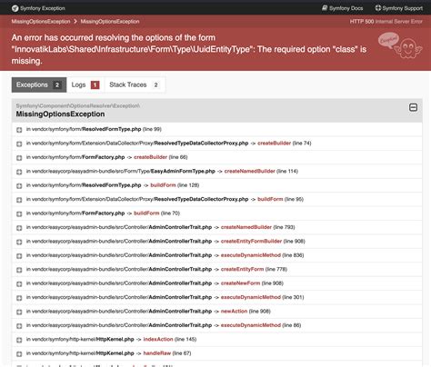 This Field Is Not Valid On Entity Relation Manytoone Using Uuid Ids
