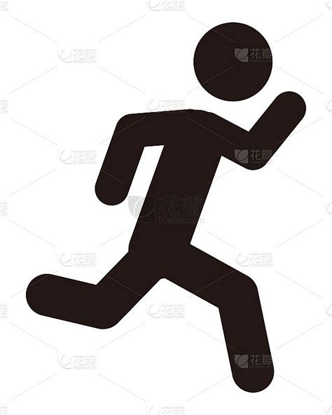 一个奔跑的简笔画