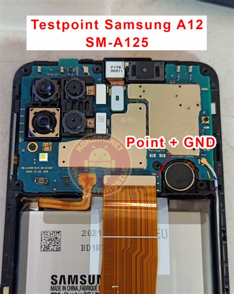 Testpoint Samsung A12 Sm A125 Thế Giới Rom Điện Thoại