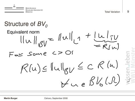 Ppt Total Variation And Related Methods Ii Powerpoint Presentation