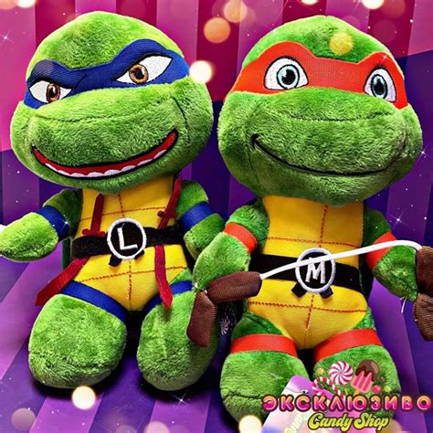 Яркие веселые и позитивные игрушки Черепашки нинзя станут замечательным подарком на день