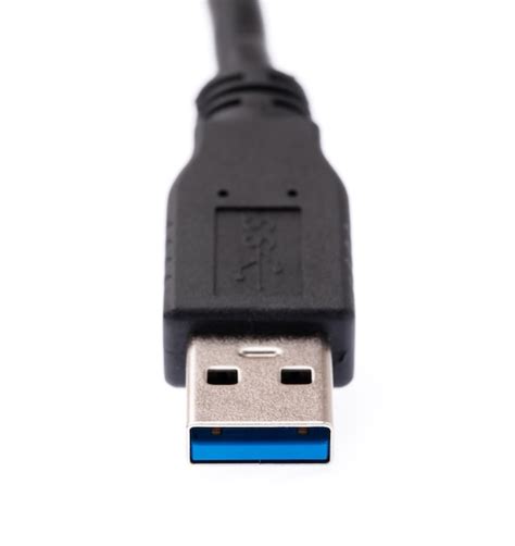 Premium Photo Usb And Usb3 0 Connector Isolated On White Background