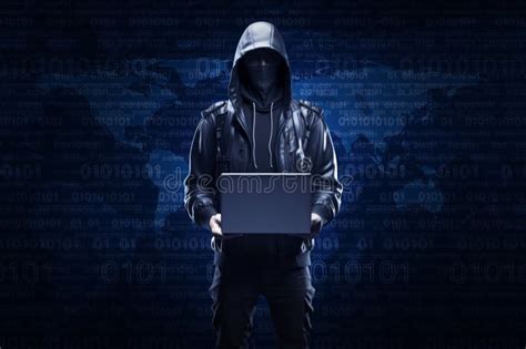 Hacking Internet And Cybercrime Concept Elements Of This Image