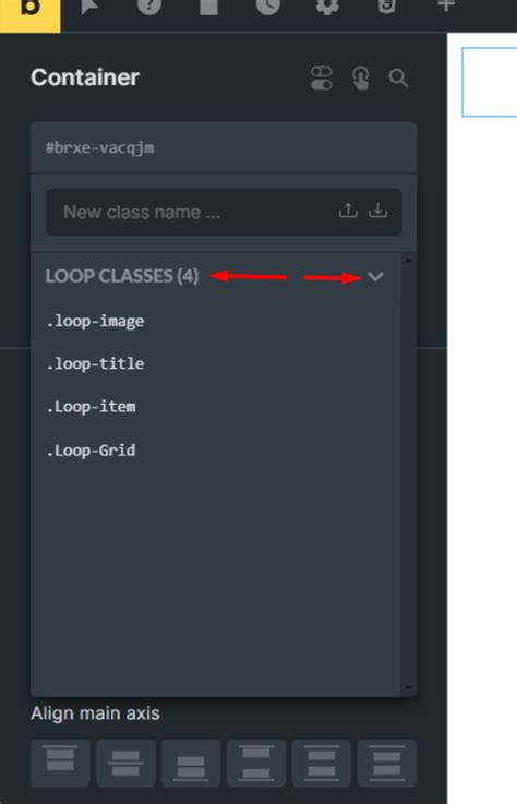 global class manager show categories in the element class section feature requests