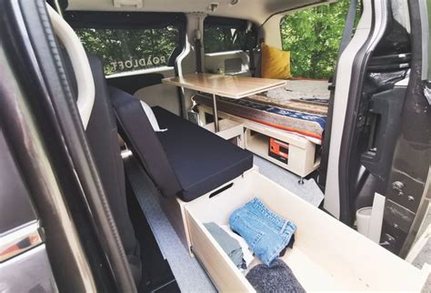 Turn Your Minivan Into A Camper With The Conversion Kit Roadloft Minivan Camper Conversion