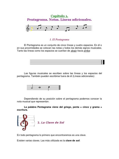 Cuaderno De Solfeo Para Principiantes Pdf Escala Música Ritmo
