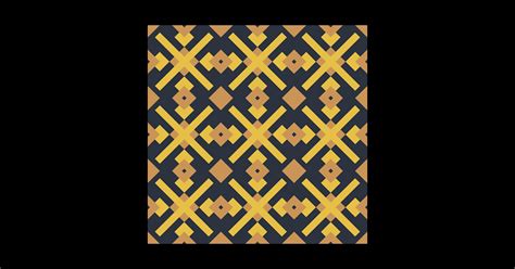 Crossing Crosses Array Of Crosses With Diagonal Crossing Sticker