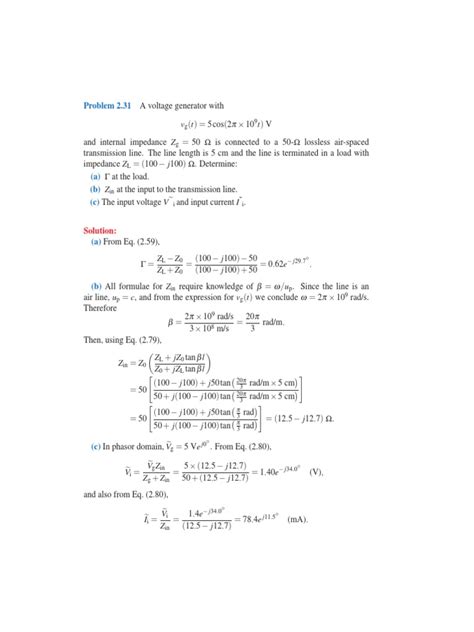 Homework 4 Solution Pdf Antenna Radio Telecommunications