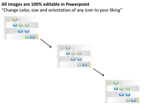 0314 Business Process Swimlanes Diagram Templates Powerpoint Presentation Slides Template