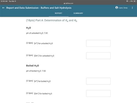Solved 12 56 AM Tue Mar 9 9 Labflow Com Report And Data Chegg Com