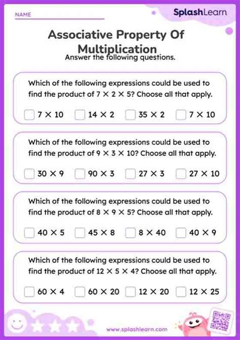 Multiplication Properties Activities And Resources For 3rd Grade