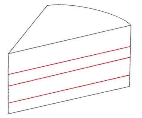 آموزش نقاشی کودکانه کیک خوشمزه به روش راحت