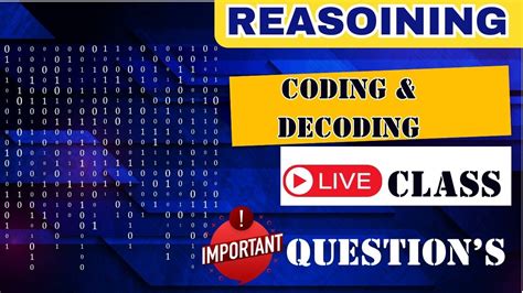 coding and decoding ll reasoining practice class live ll for sainik