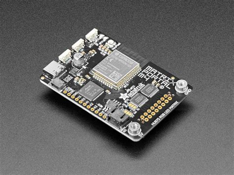 Adafruit Matrix Portal Circuitpython Powered Internet Display