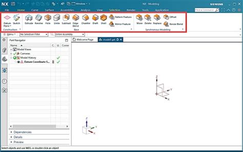 Nx Basic Concept And Interface