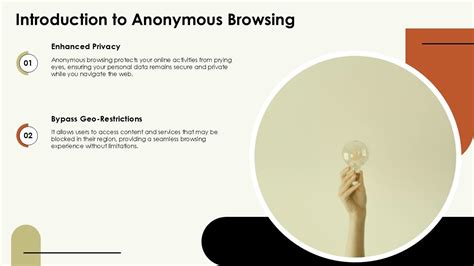 unlocking the secrets of anonymous browsing online ppt powerpoint st ai