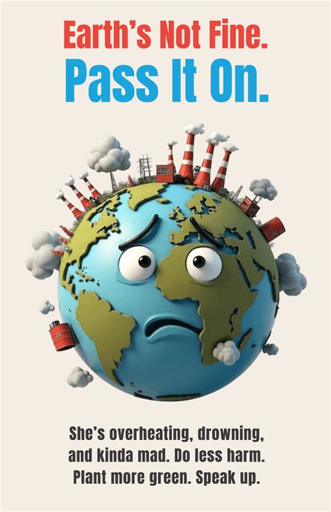 Free Global Warming Poster Template To Edit Online