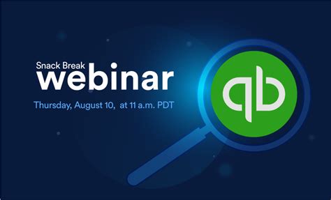 Snack Break Webinar QuickBooks Integration The Jotform Blog