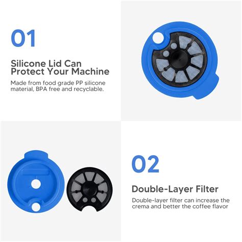 Tassimo Refillable Pods 60 180ml Extra Silicone Lids 200 220ml Reusable Coffee Discs For