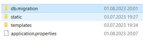 Java During Deploy It Throws An Error Relation Usr Does Not Exist