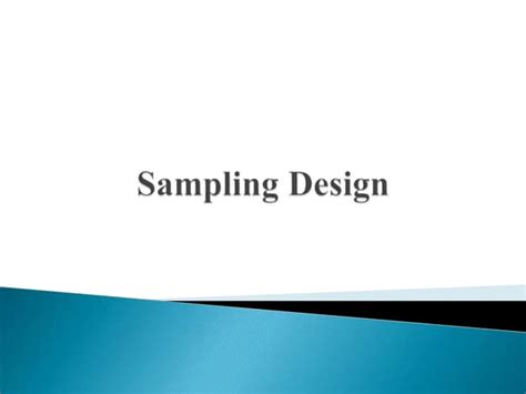 Sampling And Non Sampling Error Pptx