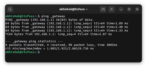 Ping Command Examples In Linux