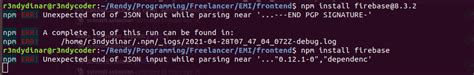 Error Install Firebase · Issue 4843 · Firebasefirebase Js Sdk · Github