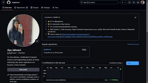Jiya Jahnavi On Linkedin Github Git