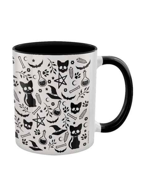Witchy Elements Black Inner 2 Tone Mug