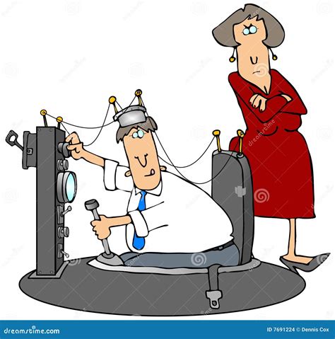 Time Machine Stock Illustration CartoonDealer Com 7691224