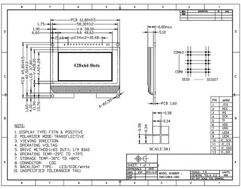 DQSoft Display LCD Gráfico Monocromático x LCD D Parte