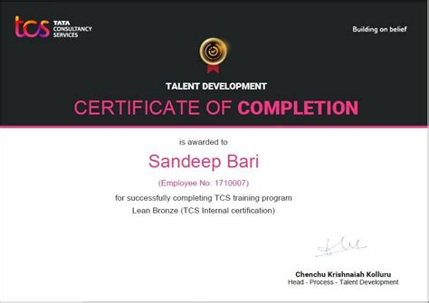 sandeep bari on linkedin certification lean automation