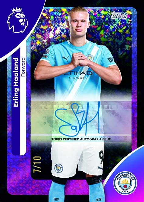 2025 26 Topps Premier League Soccer Checklist Set Details