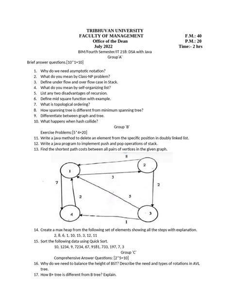 Bim Old Questions Pdf Theoretical Computer Science Applied