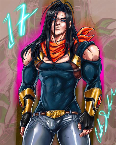 Super 17 Super Android 17 Dragon Ball Dragon Ball Gt Ornament