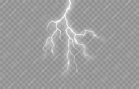Гиф молния на прозрачном фоне
