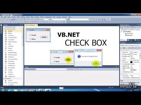 Check Box In VB NET YouTube