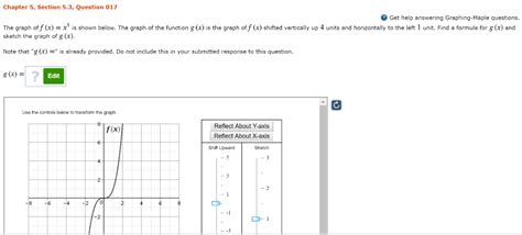 Solved Chapter 5 Section 5 3 Question 017 Get Help Chegg Com
