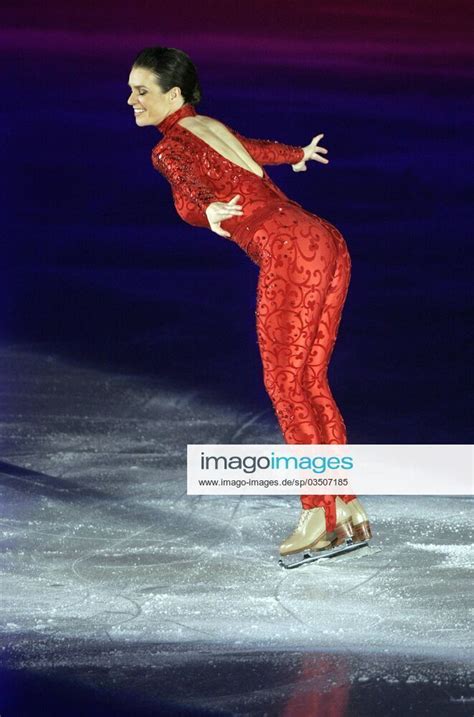 Katarina Witt Performs On The Ice During The First Show Of Katarina