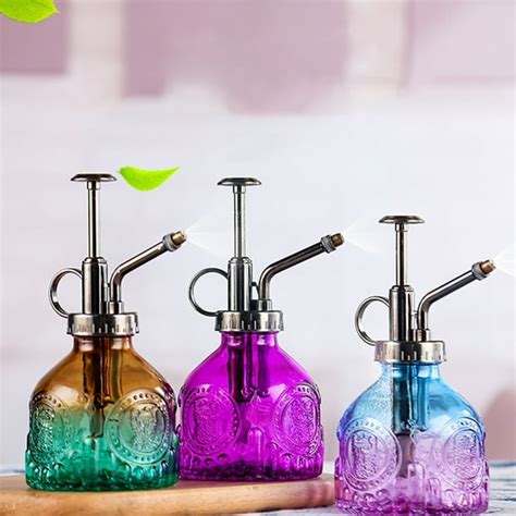Travelwant 200ml Glass Plant Mister Spray Bottle Vintage Plant