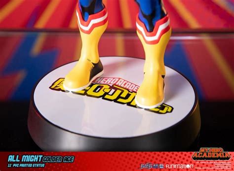 First 4 Figures My Hero Academia All Might Golden Age