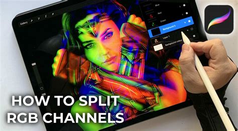 How To Split RGB Channels In Procreate Ioanna Ladopoulou Art Design