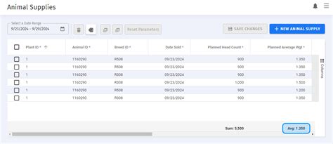 Ag Grid Custom Summaries Proline